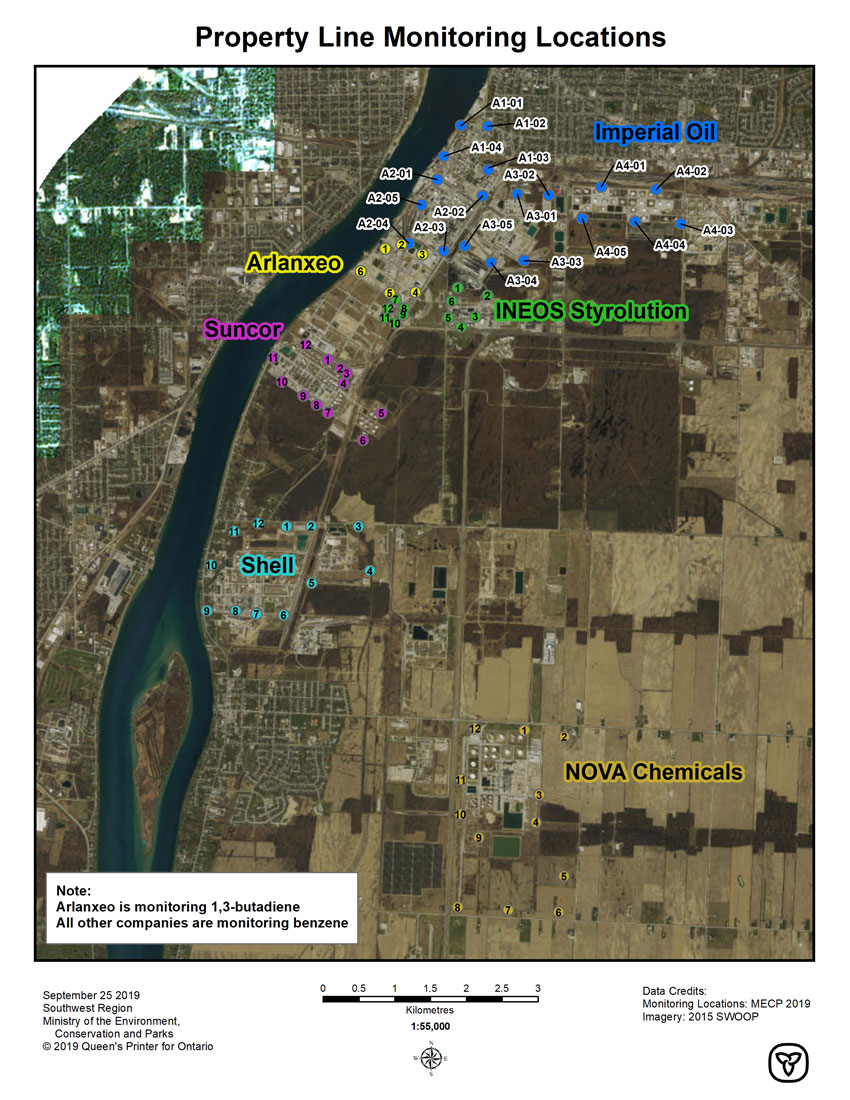 Property Line Monitoring | Clean Air Sarnia and Area (CASA)